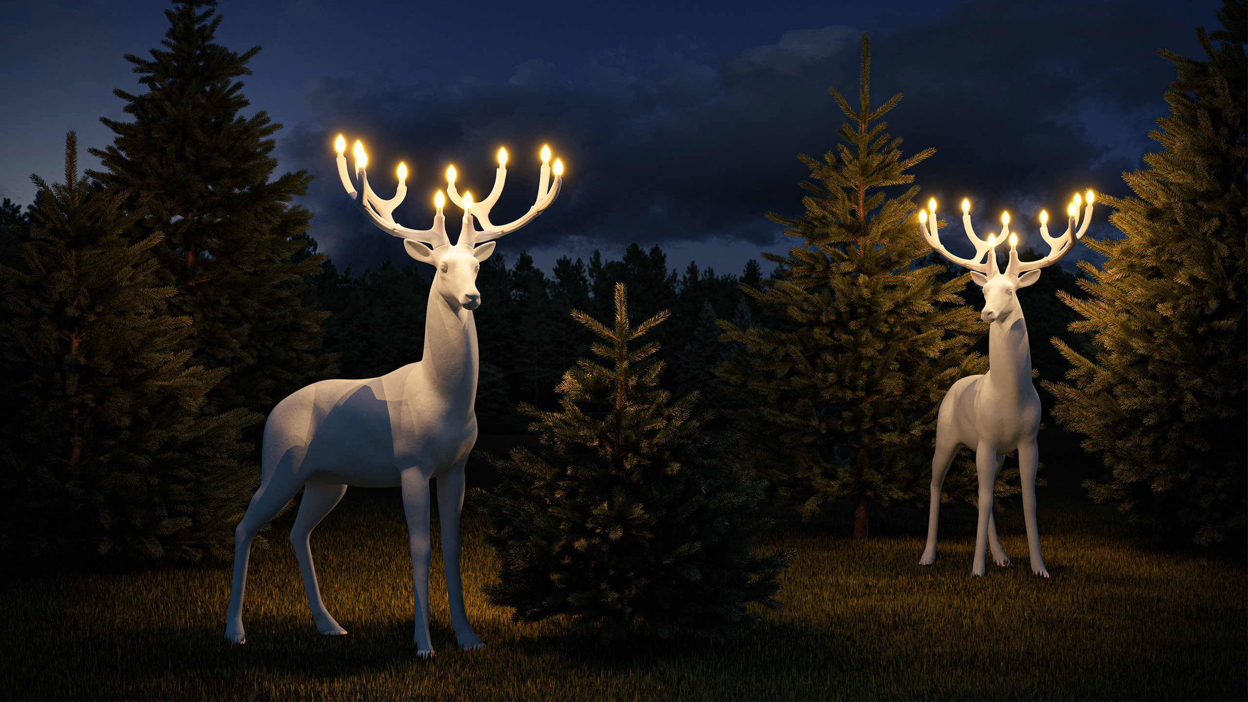 CENTERSVET OUTDOOR - DEER Lights led outdoor landscape sphere buy