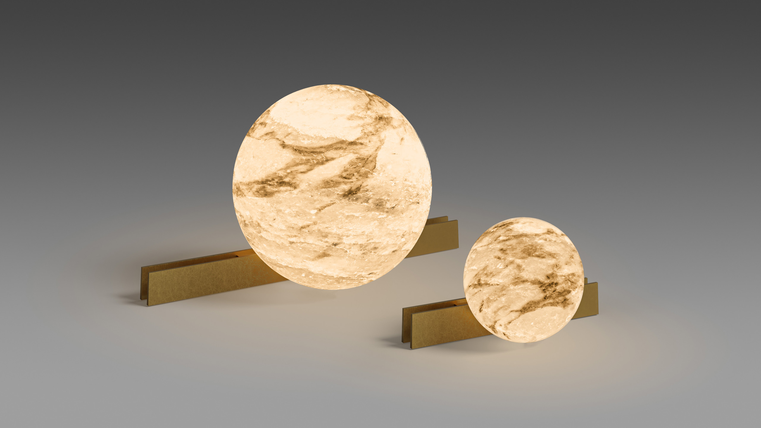 CENTERSVET LOONA L Lights led table natural stone buy